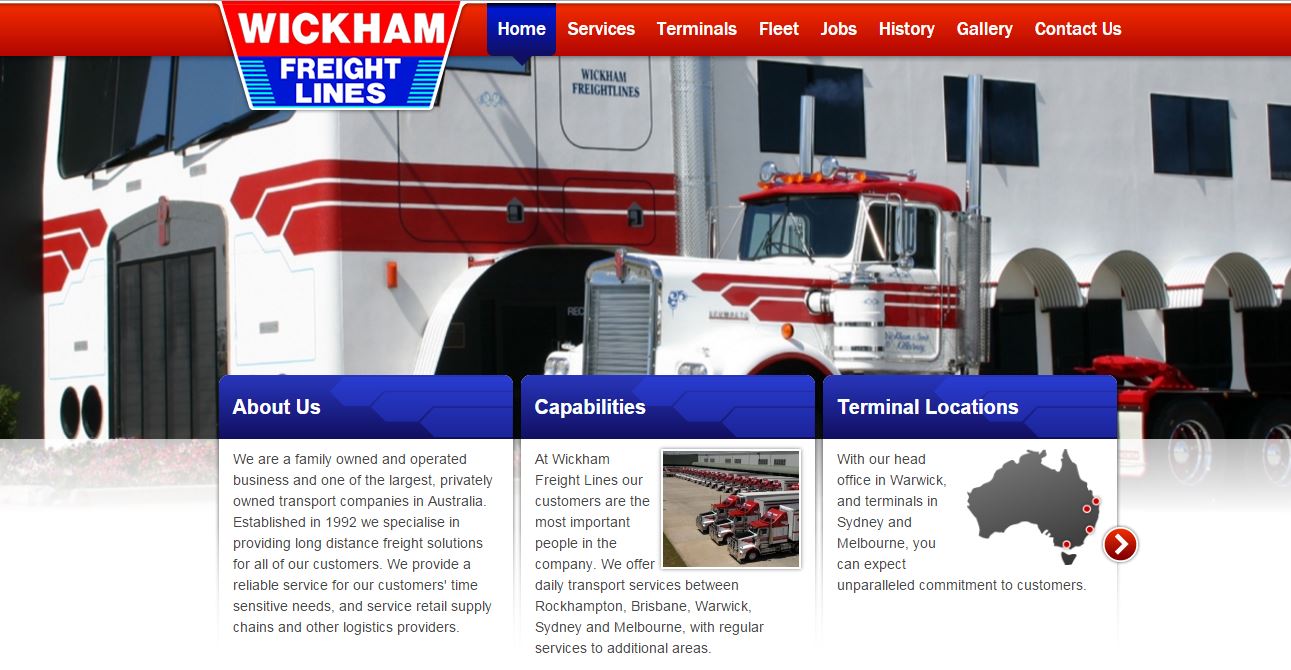 Just A Car Guy: Wickham Freight Lines, wonderful Australian truckers ...