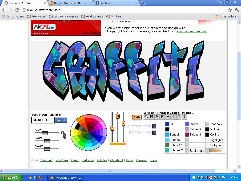 Graffiti Creator ~ Blognya.Graffiti