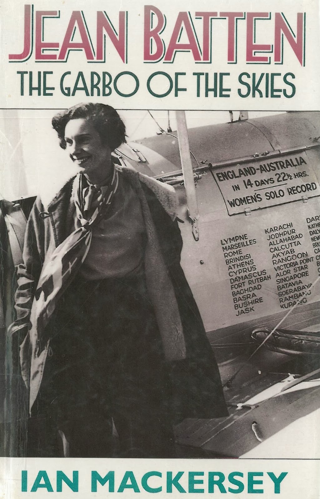 oz.Typewriter: From Typist to World Record-Breaking Aviatrix: Jean ...