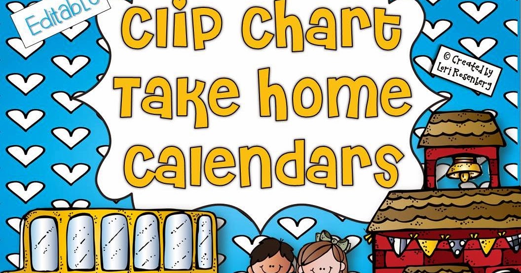 Teaching With Love and Laughter: 2014-2015 Clip Chart Calendars and ...