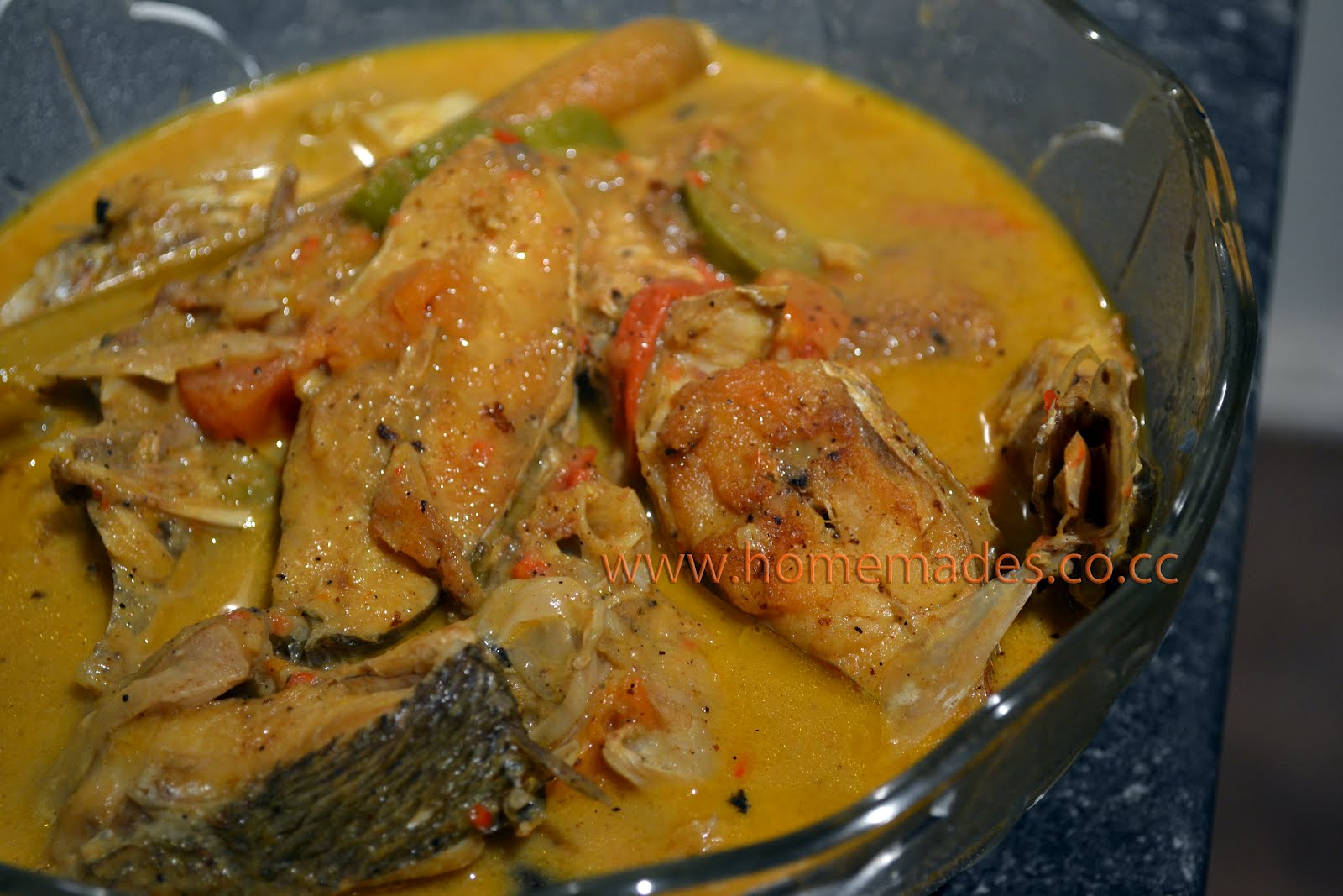 simply homemades: Gulai Ikan Snapper (Snapper Fish Gulai)