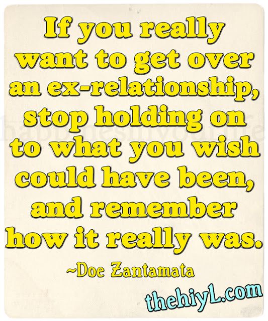 Getting over an ex ...remember