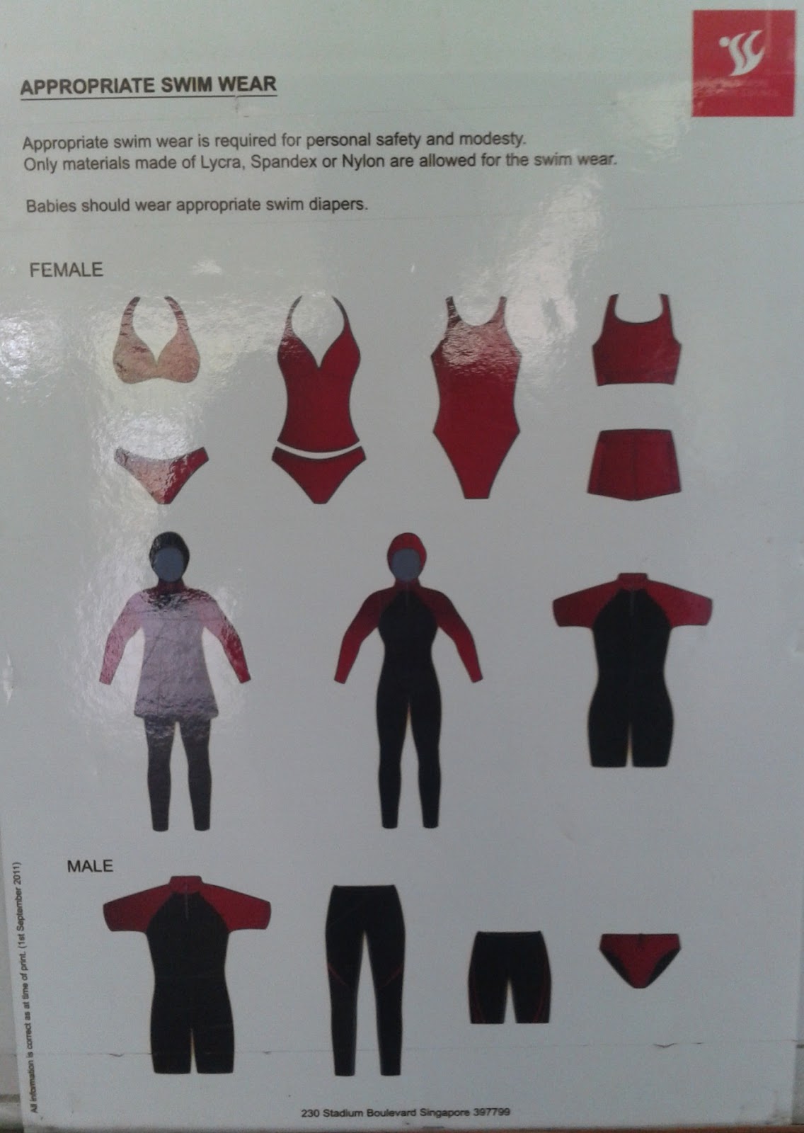 Swimming Pool Attire : r/askSingapore