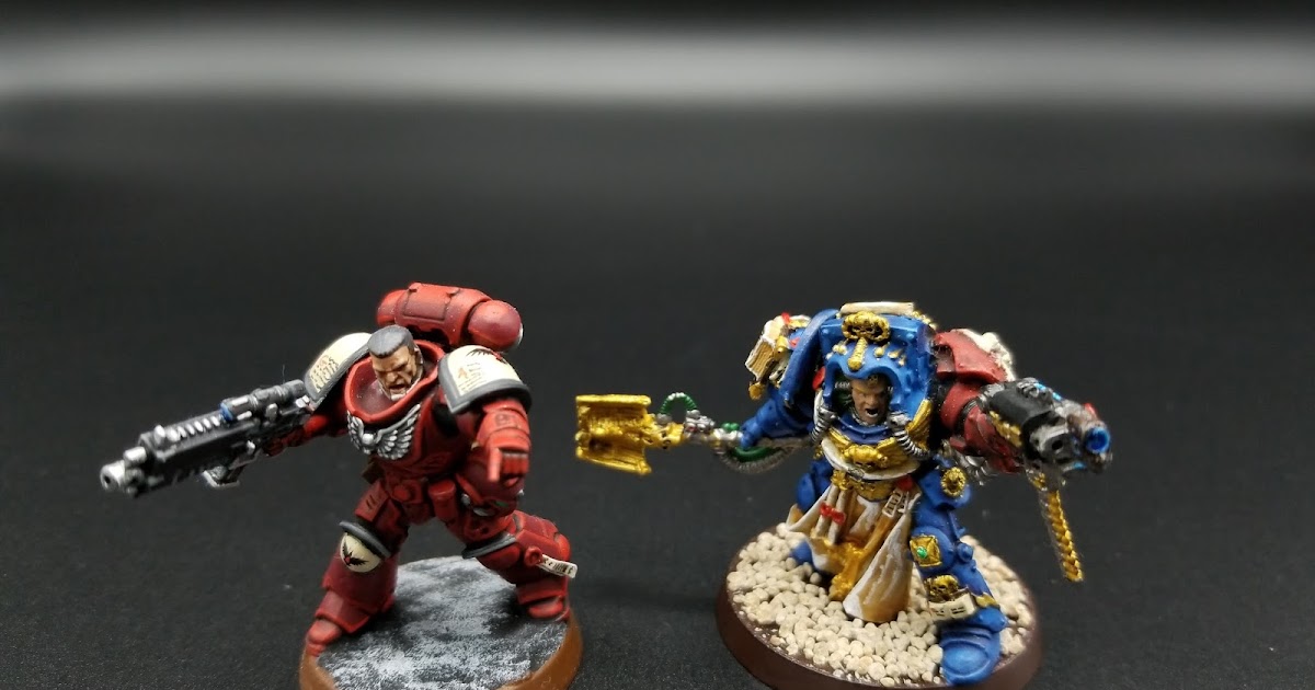 Tigurius's Omnis Arcanum Models: Blood Raven Librarian in Terminator Armor