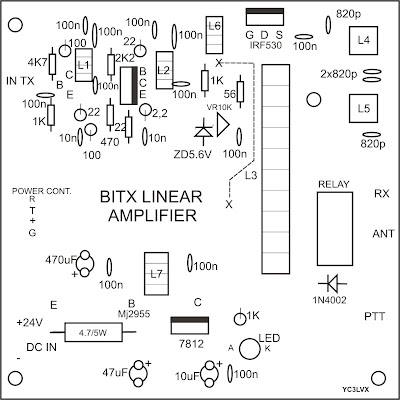 BITX LINEAR AMPLIFIER VER.2 ~ YC3LVX