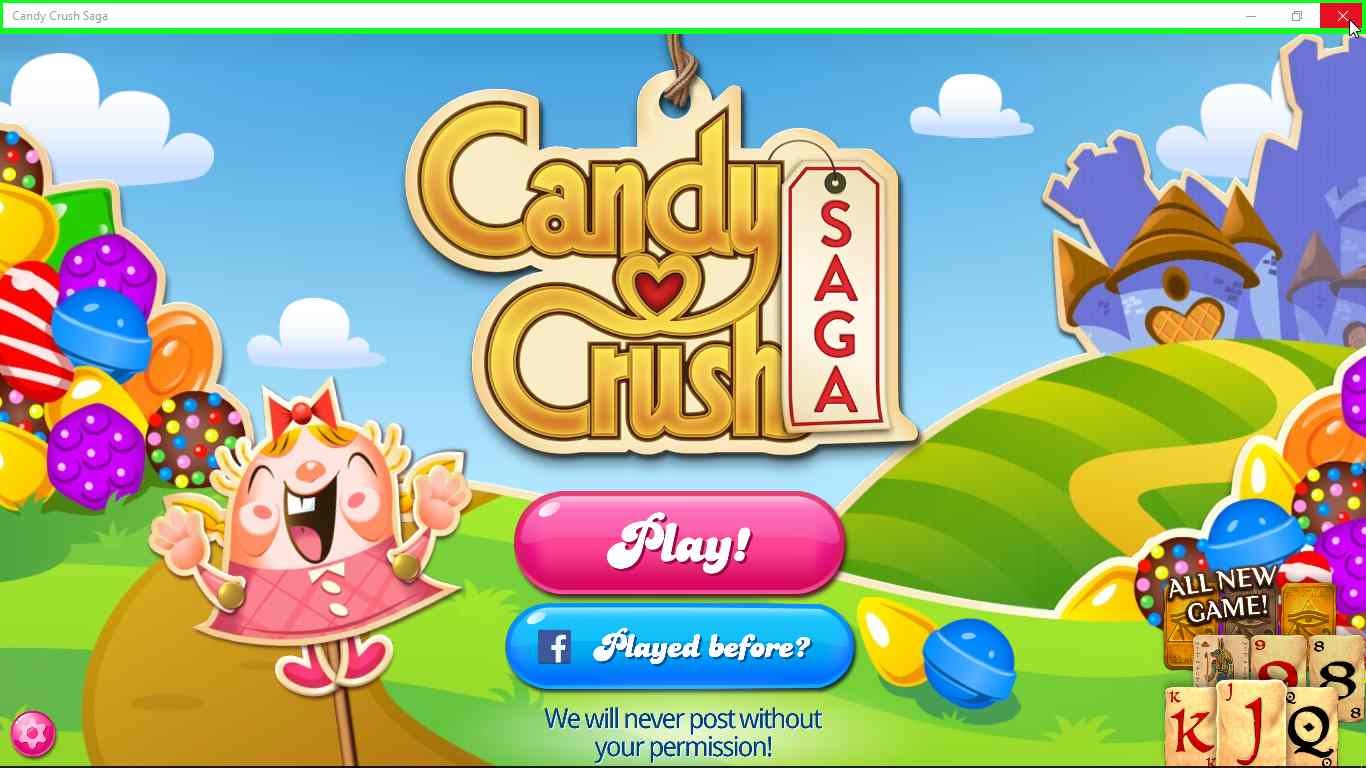 TUTORIAL HOW TO PLAY CANDY CRUSH SAGA 2018 WINDOWS 10 - wak dences