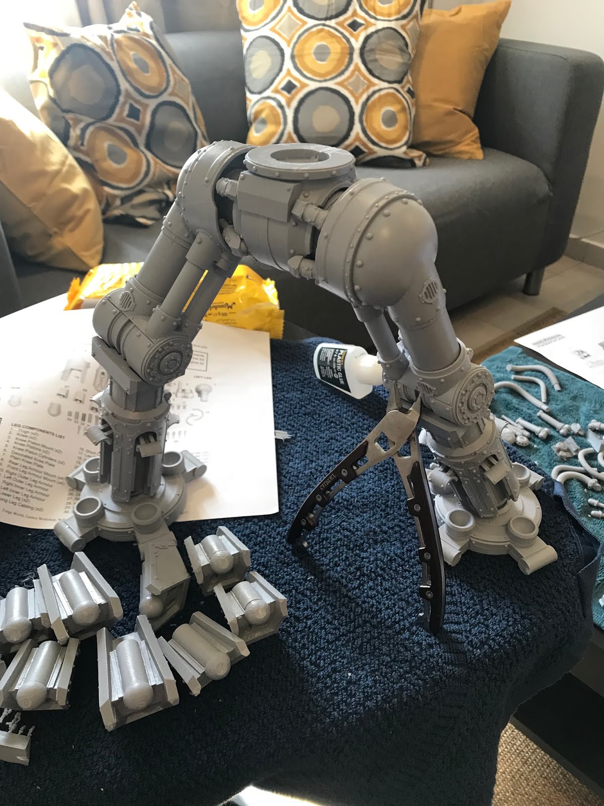 Titan Owners Club: Reaver Titan No.2286 - Ferrum Deo Venator, Legio Mortis