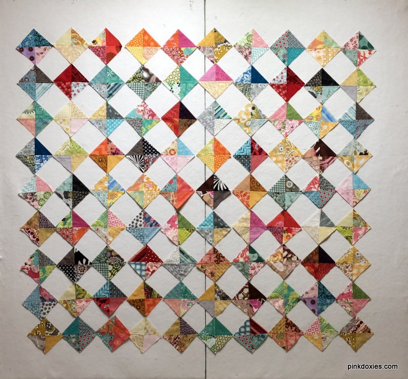 Julie Stocker Quilts at Pink Doxies: QST Scrap Quilt