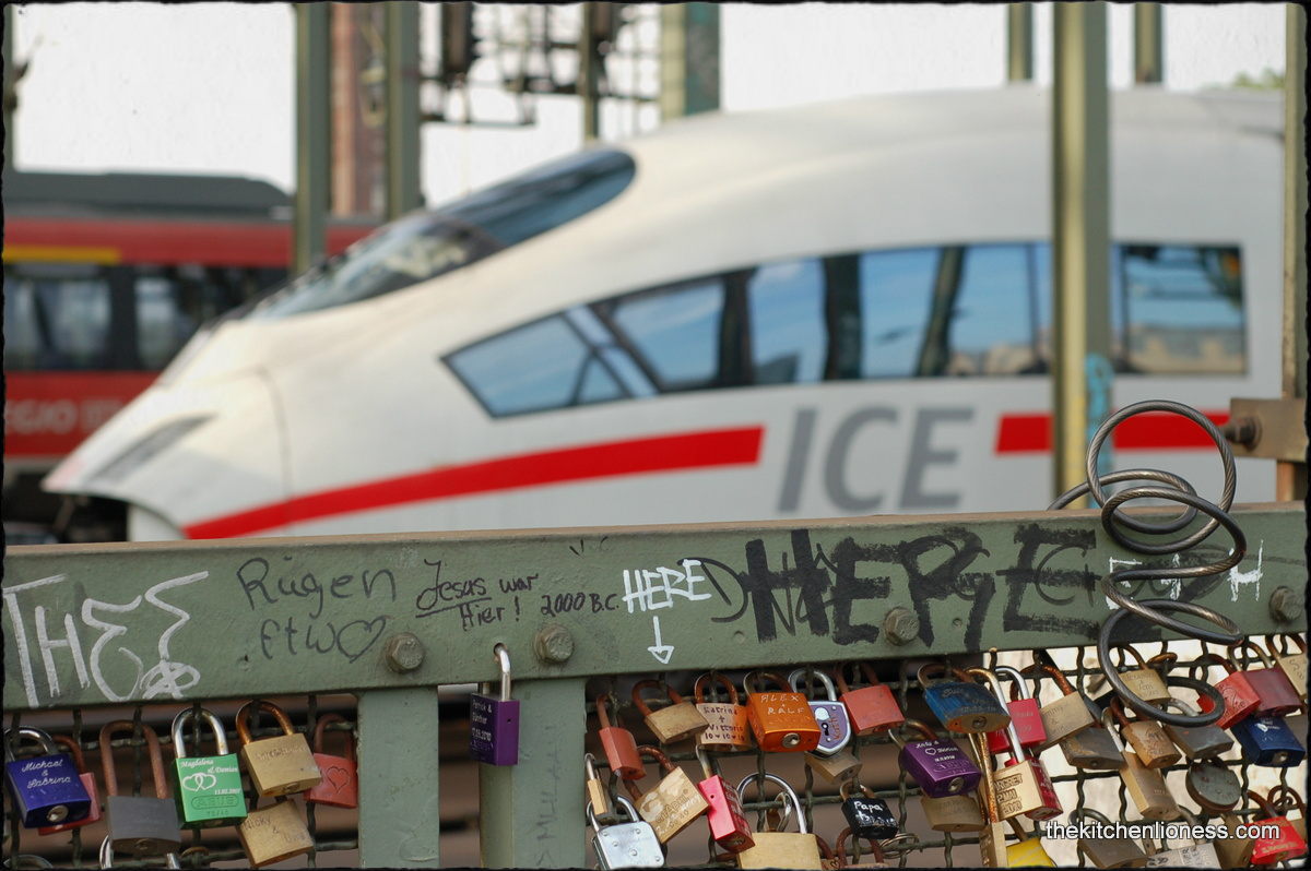 The Kitchen Lioness: Love Locks in Cologne & a local Sandwich Treat ...