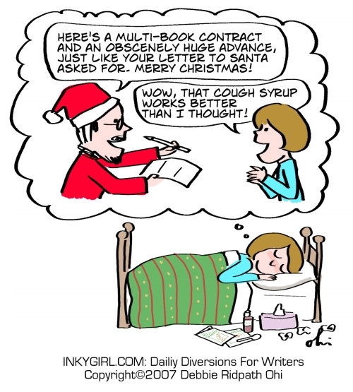 Another year, the same writer’s Christmas list… | KerryAnnMorgan.com