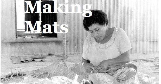 Daily Life In Ono-i-Lau, Fiji 50 Years Ago : Making Mats In Ono