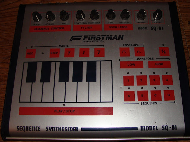 MATRIXSYNTH: Firstman Sequence Synthesizer Model SQ-01 SN 600220