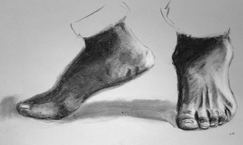 Dancing Paintbrush Designs: Foreshortening
