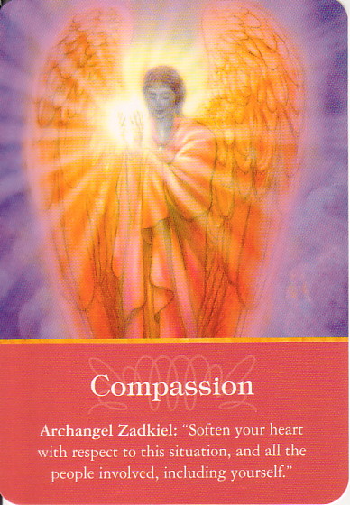Got Angel? : Archangel Oracle Card for 12-20-12 - Compassion