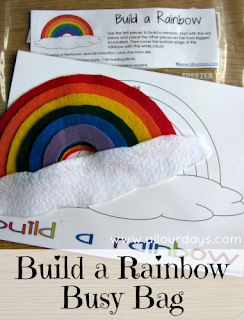 Calm in the midst of Crazy: Preschool Busy Bag Swap