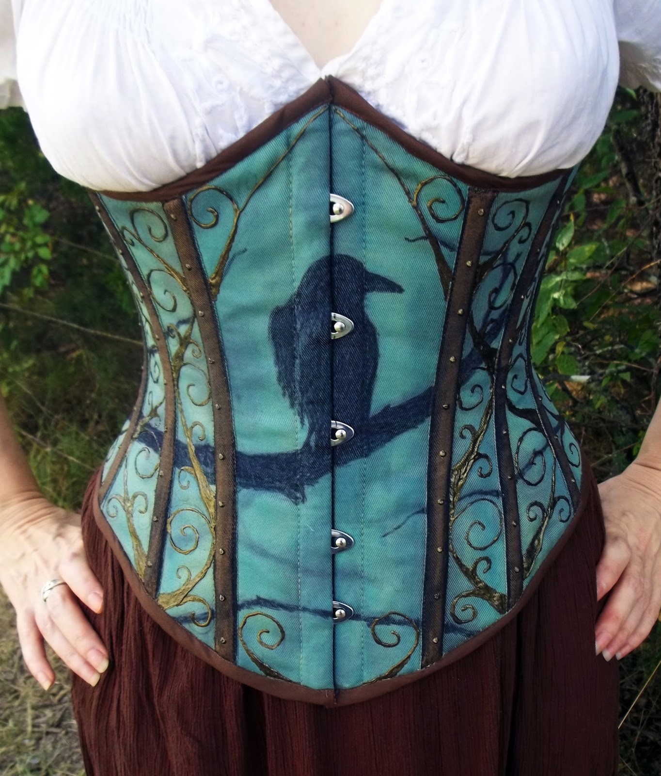 All Things Crafty: Gilded Cage Corset