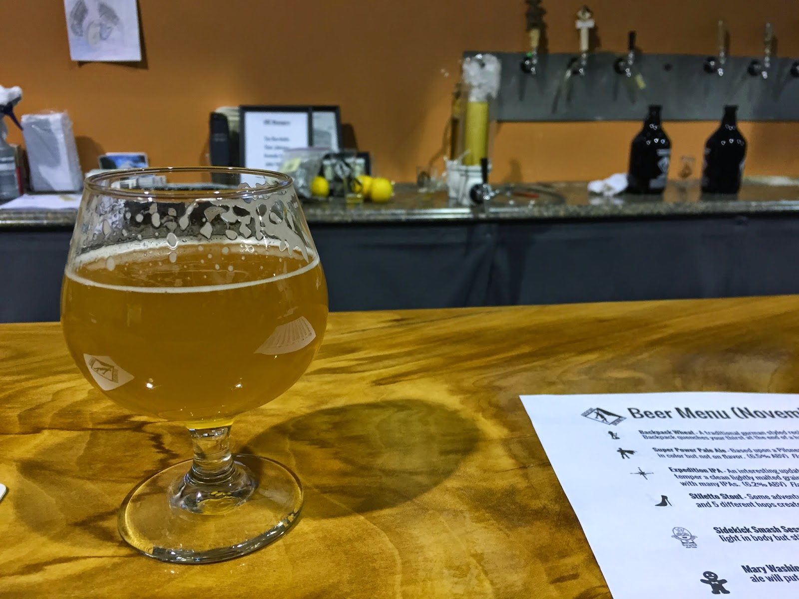 Musings Over a Barrel: Randall Night at Adventure Brewing