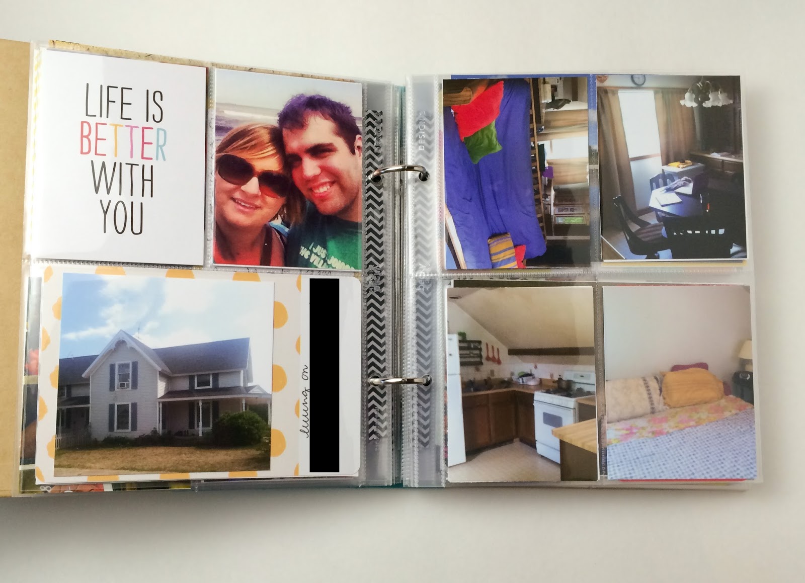 five sixteenths blog: My First Project Life Album