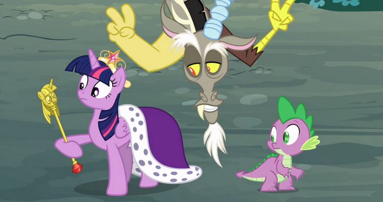 Twilight Sparkle And Discord