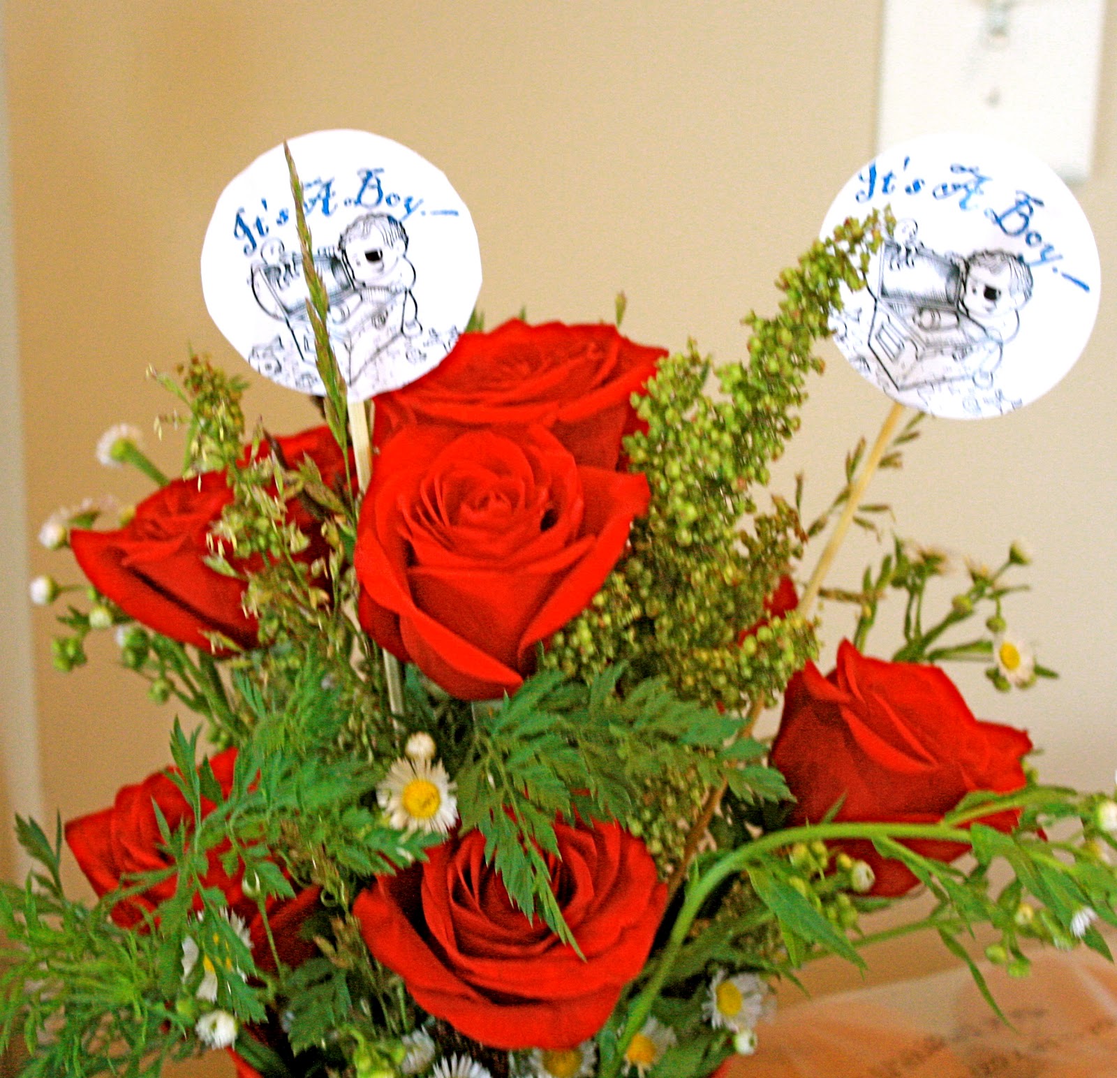 The Freckled Pumpkin: Flower Tags- How To