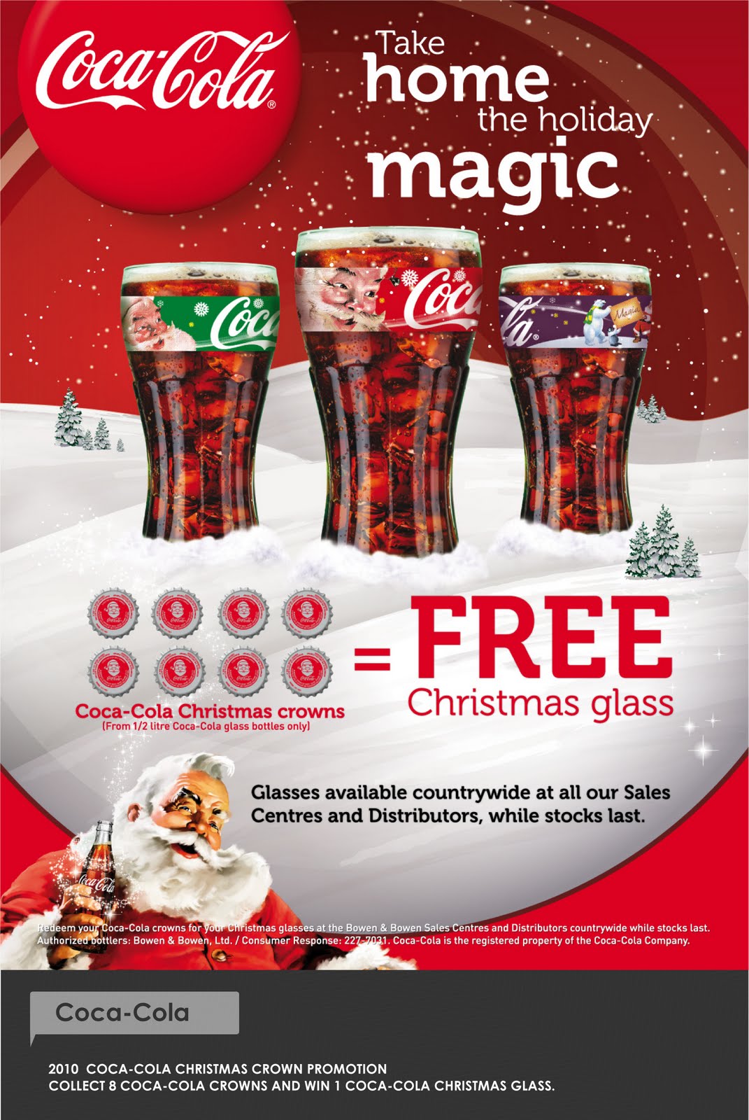 Kelvin Fadul Print: Coca-Cola Christmas 2010