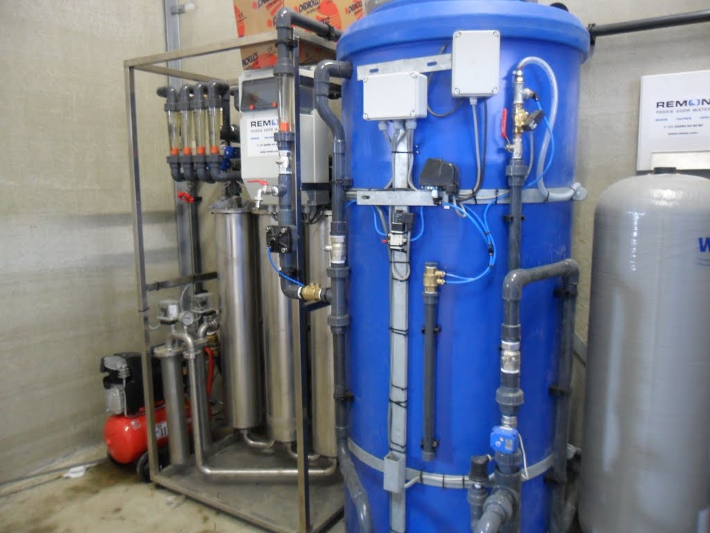 ALWIN-AGRI.TK: water zuivering installatie geïnstalleerd