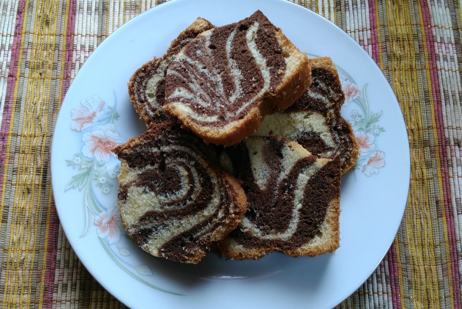 Kek Marble Coklat Radziah Radzi