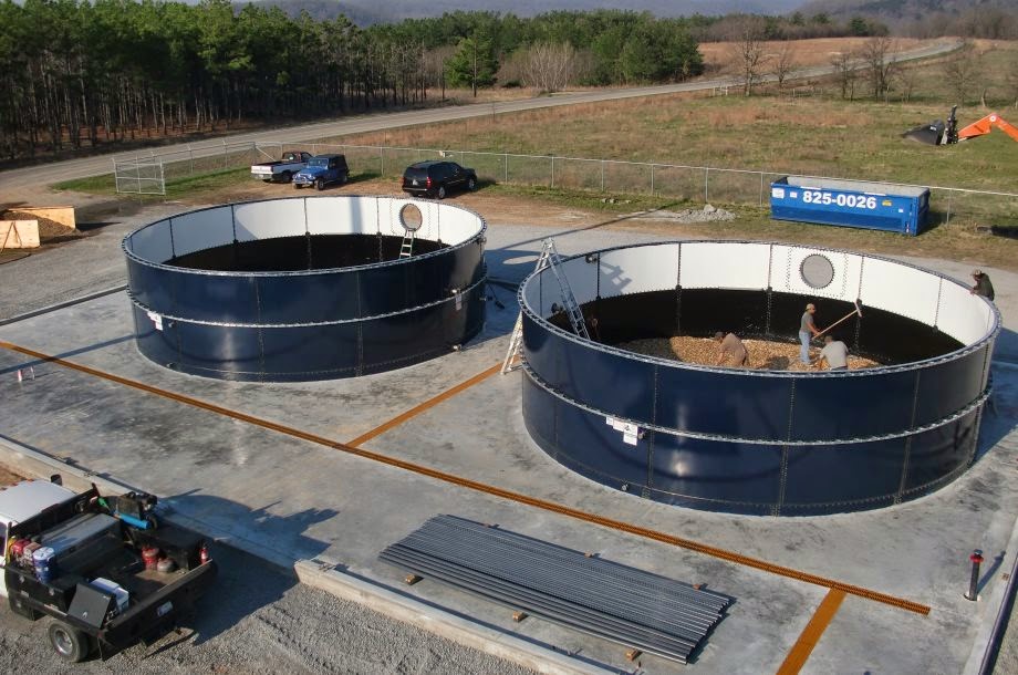 water blog: Cherokee Nation Slow Sand Filter