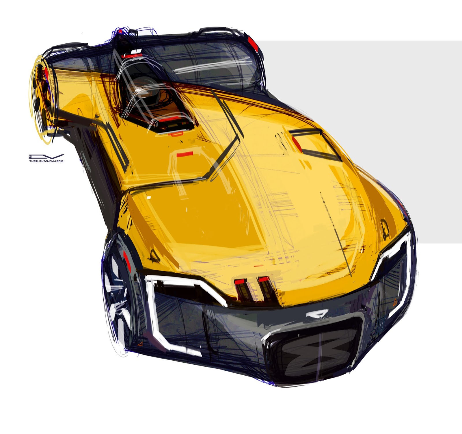 VladimirChepushtanov: Speedster_concept