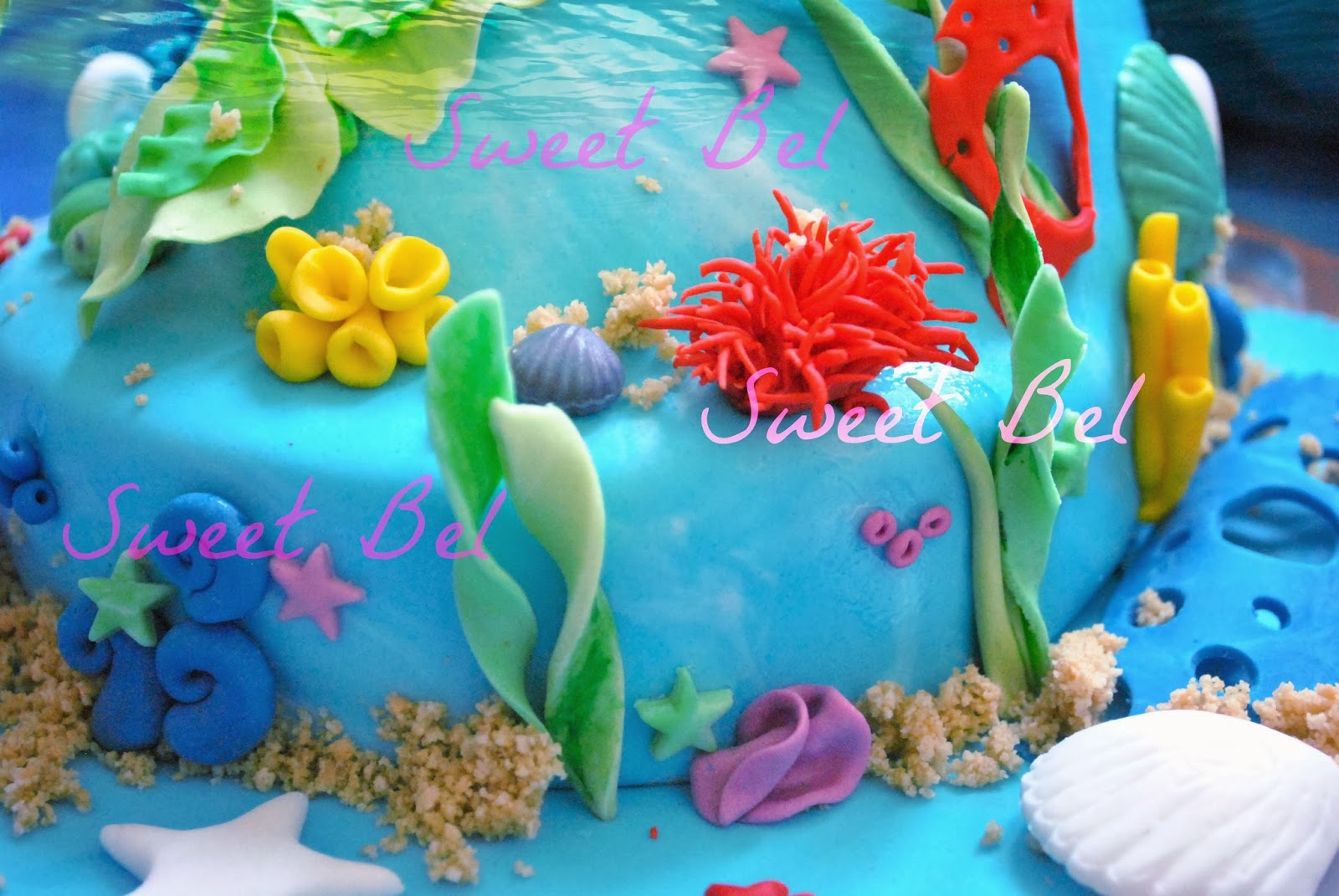 Sweet Bel, mi rinconcito dulce: CUMPLE DE MI HIJA II "LA SIRENITA"