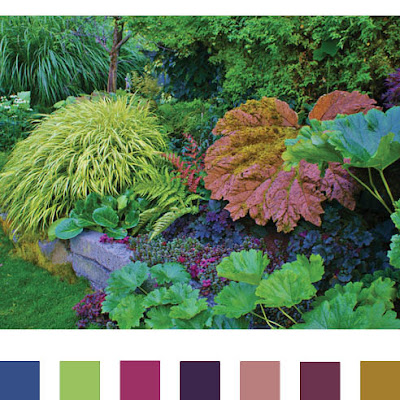 Diane Carnevale: Color Inspiration: mixed border