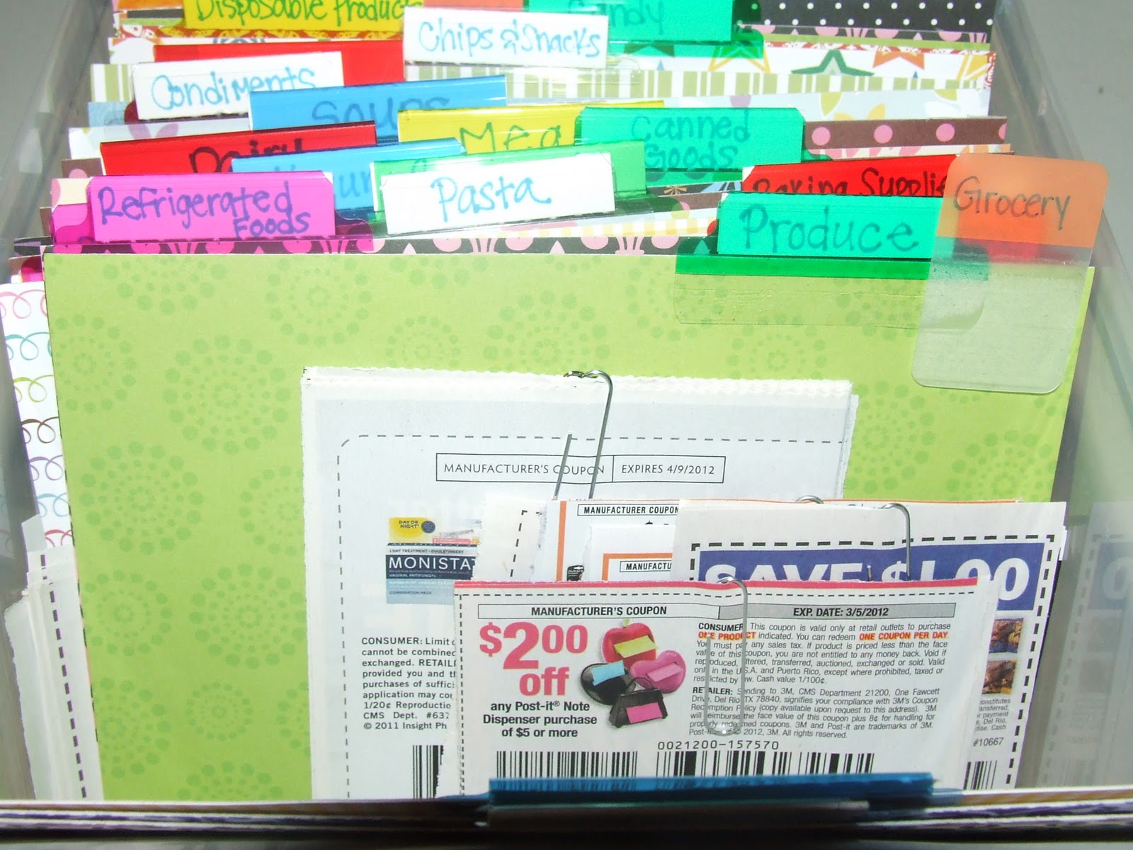 Simply Everthing I Love...: Coupon Box