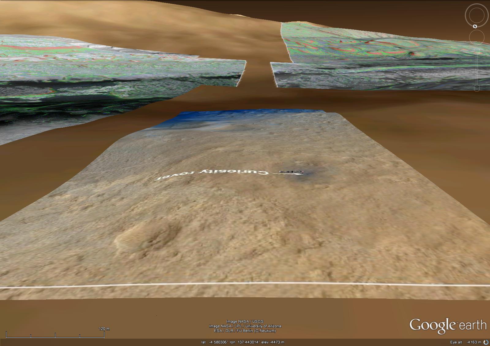 dermuehle: Google Mars and Curiosity Update