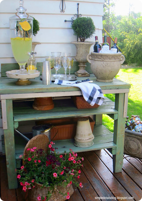 Heir and Space: Outdoor Drink Station