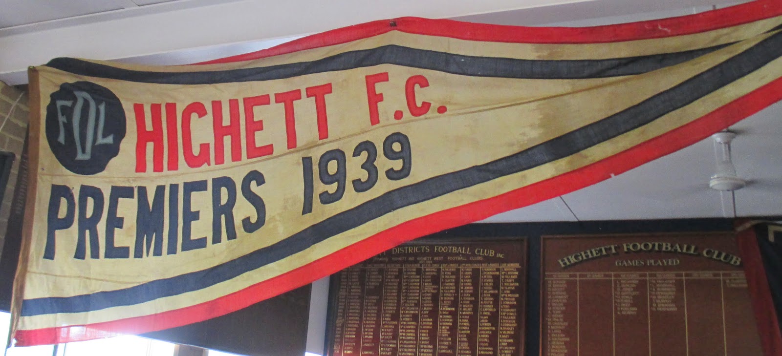 HIGHETT FOOTBALL CLUB HISTORICAL PHOTOS & MEMORABILIA