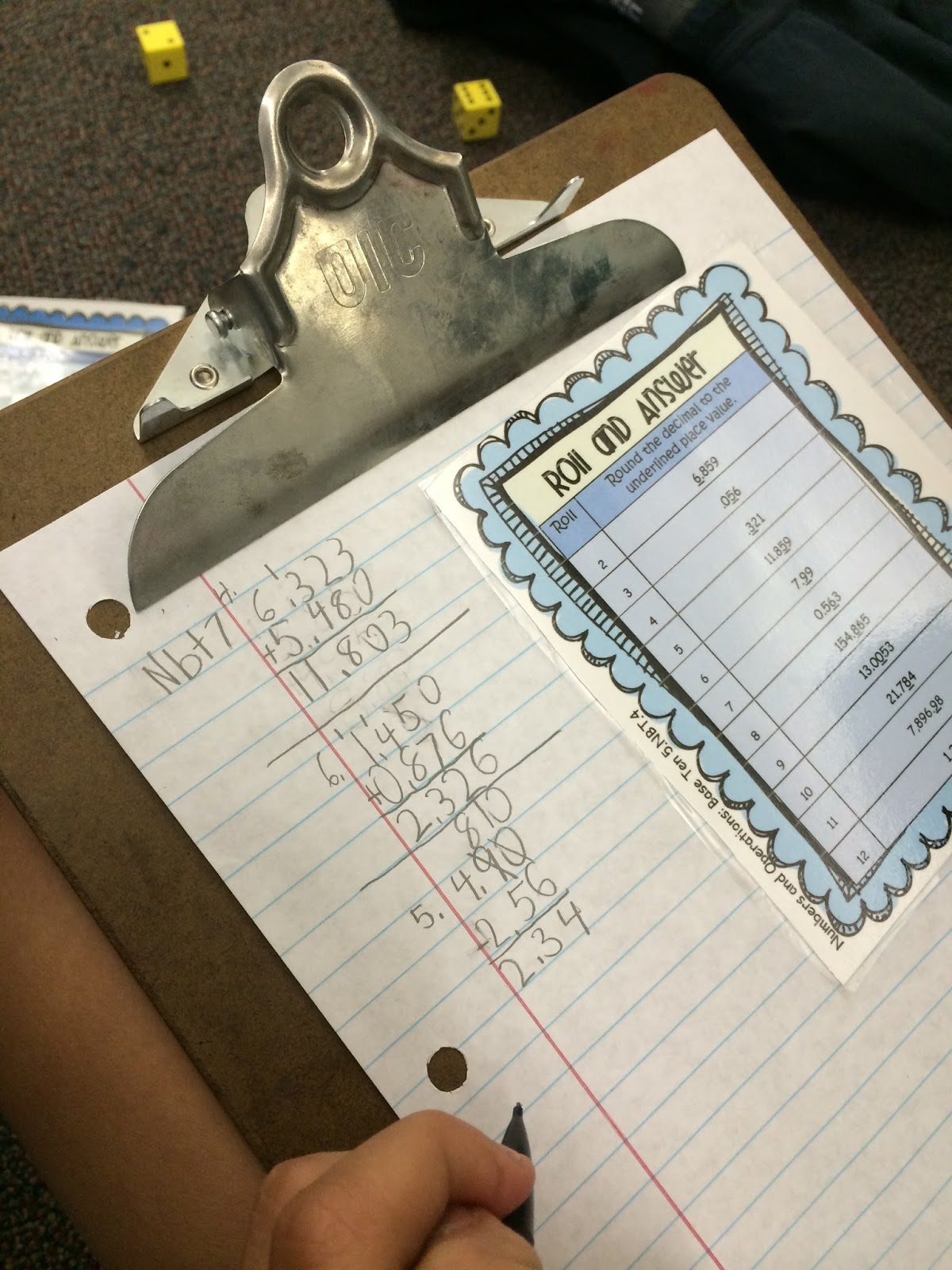 Math Centers and Printable Resources for 5th Grade Common Core ...