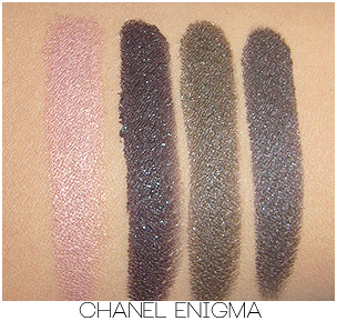 makeup tutorial blogger: Chanel Enigma Eyeshadow Quad Review, Photos ...