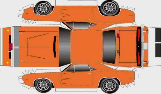 Kumpulan papercraft mobil - Desain Hidupmu