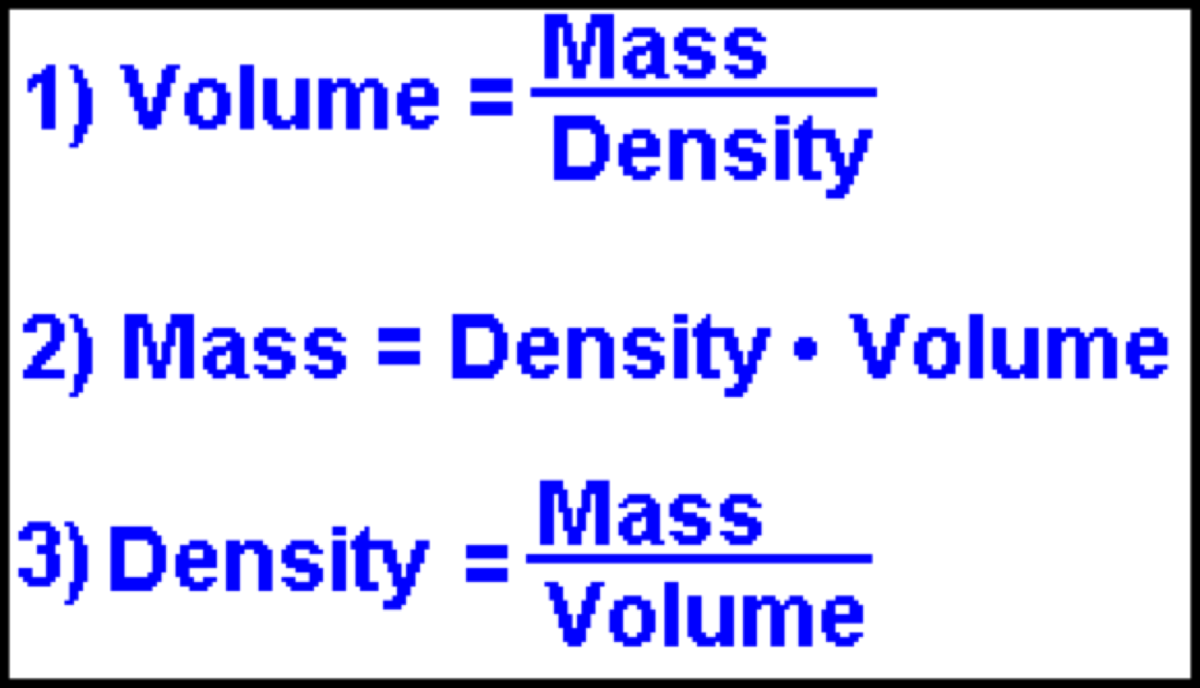 Mr. Villa's Science Stars!: Density Summary