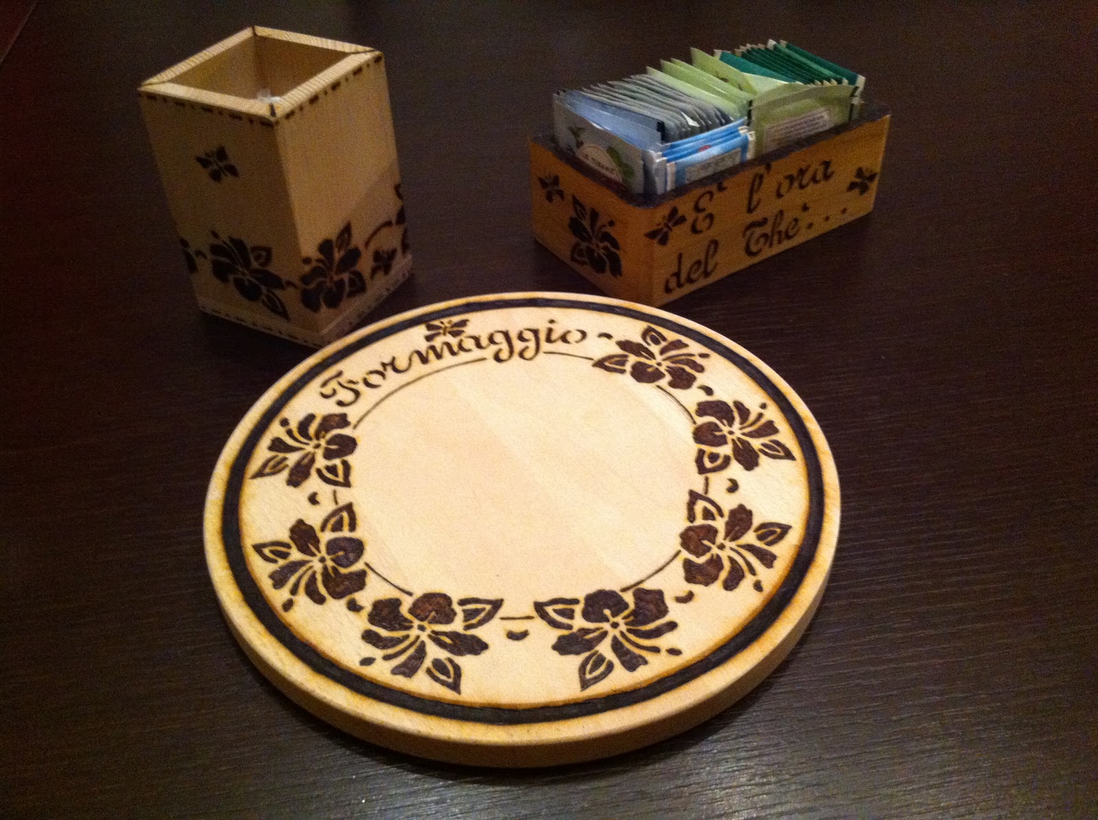 La fattoria creativa: Un po' di pirografia