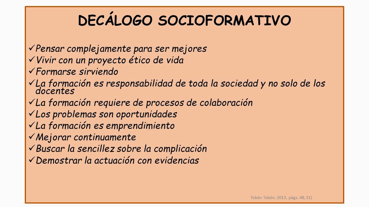 Formación por competencias enfoque socioformativo