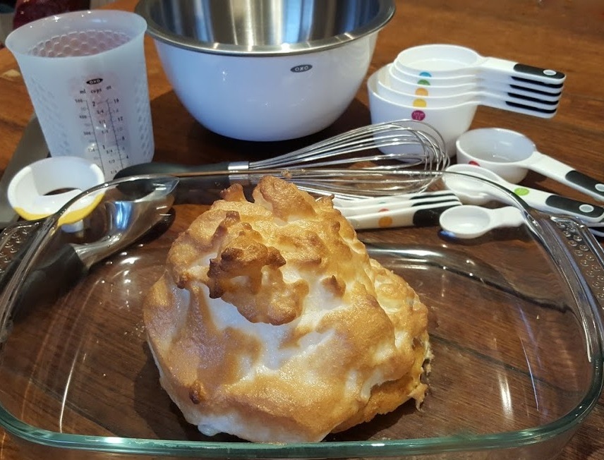 The Brick Castle: Baked Alaska with Oxo Good grips Kitchen Tools