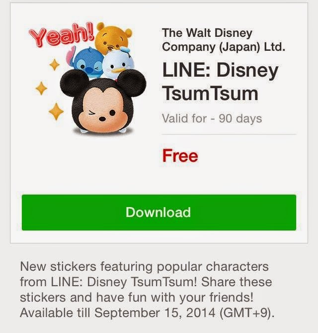 LINE Stickers Community: Free line stickers - LINE : Disney Tsum Tsum ...