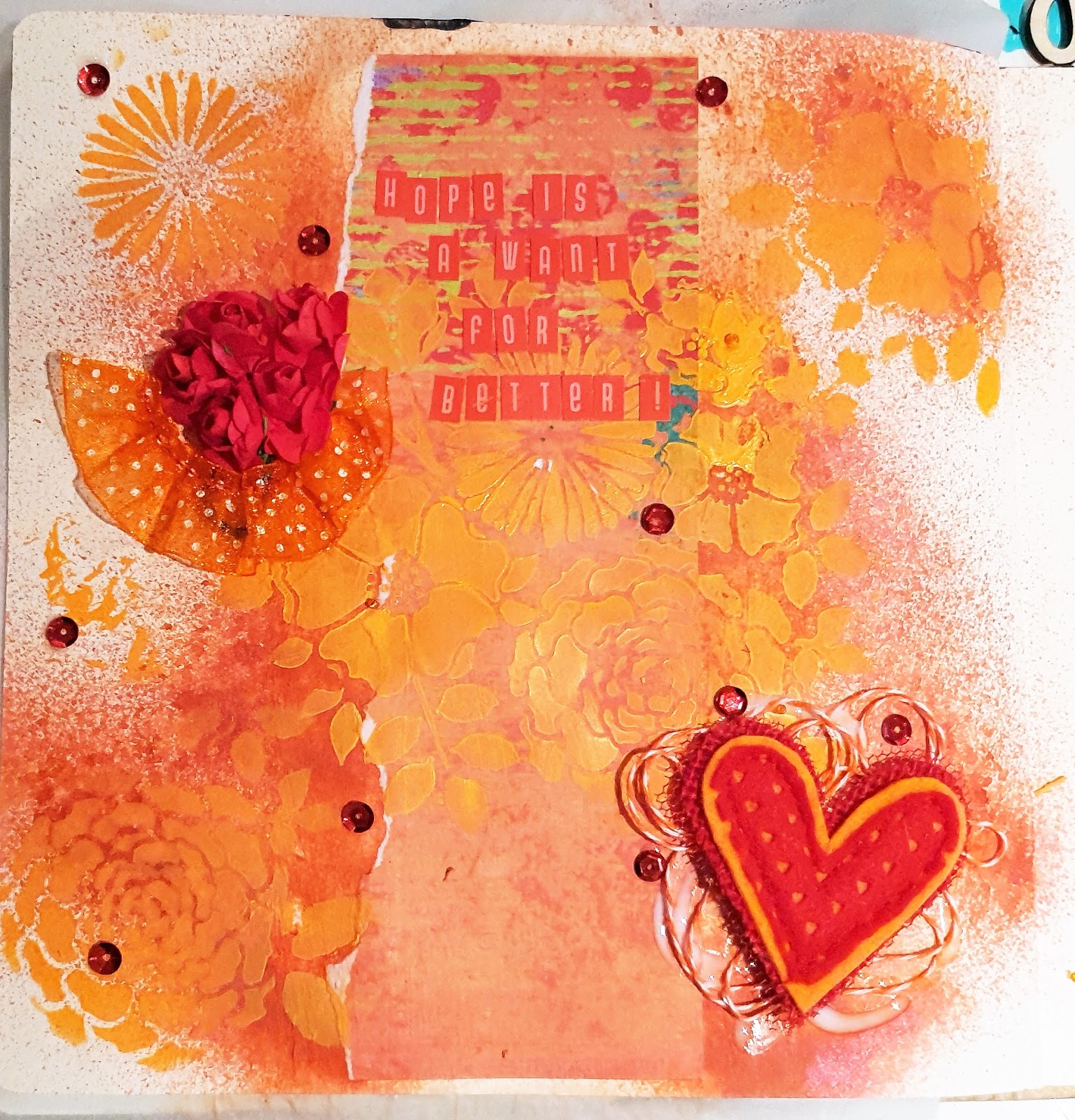 Scrapping Fun Kits: Amy- Art Journal of Hope- May Kit