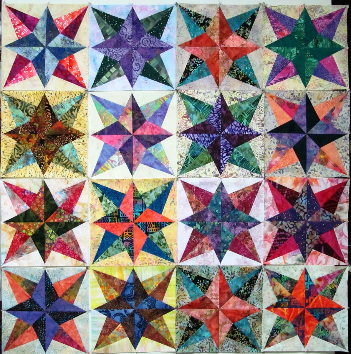 Exuberant Color : #16 star and the group.........