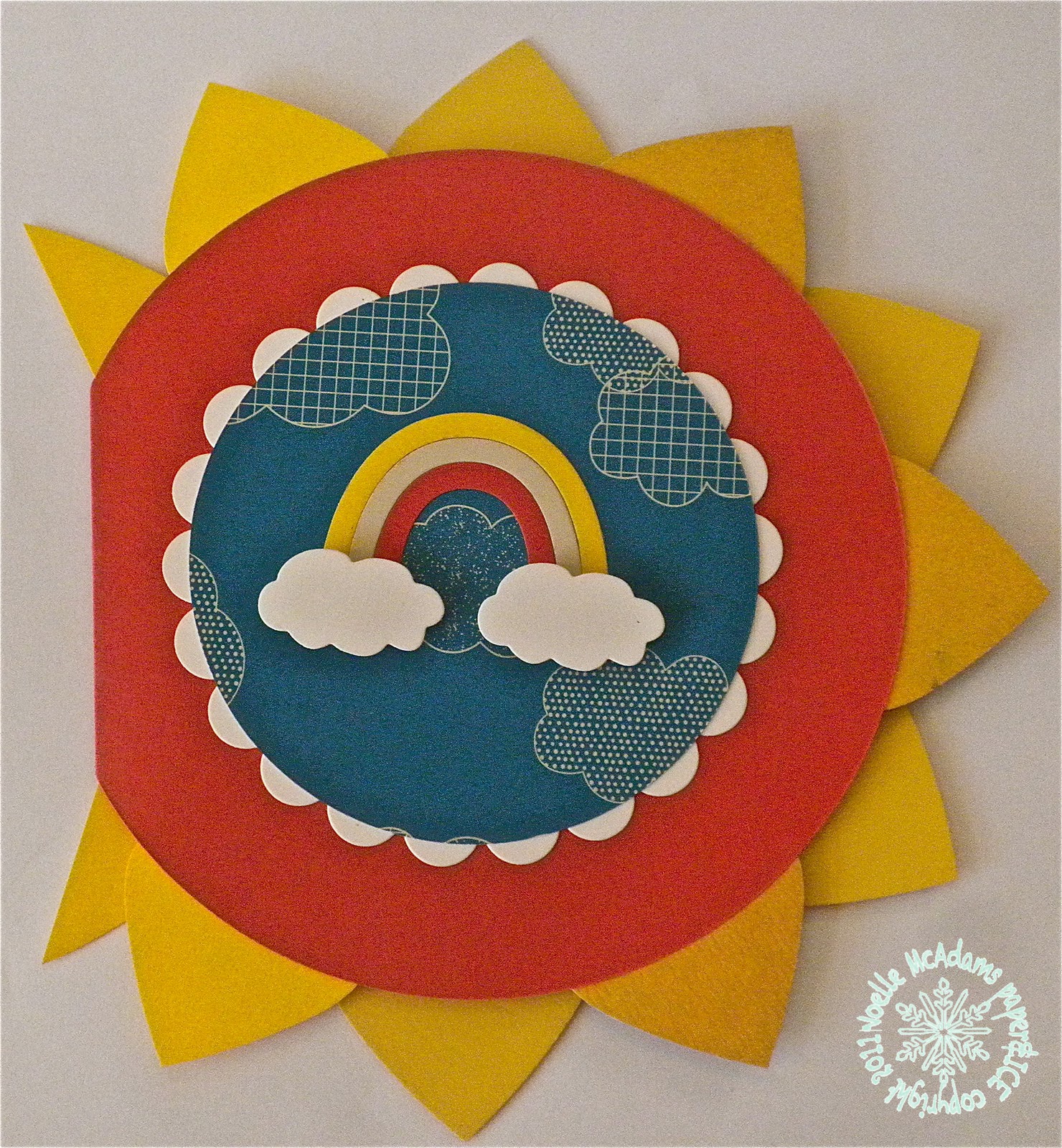paper & ICE: Sun Shaped Card (OCCC)