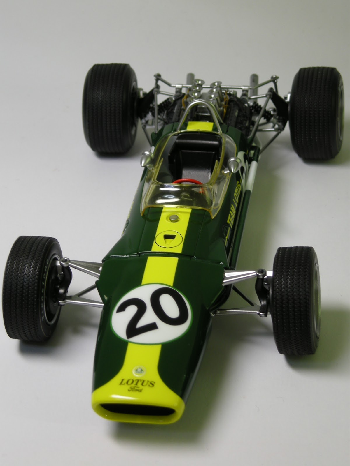 模型と時間: EBBRO 20004 Team Lotus Type 49 1967 製作