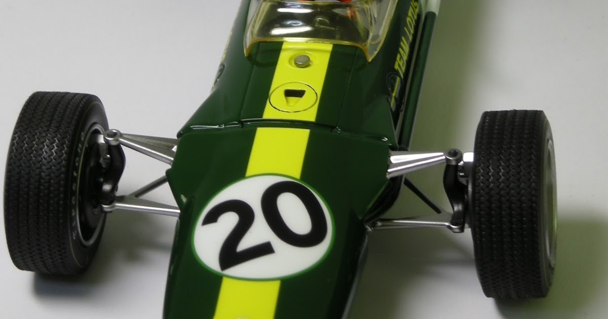 模型と時間: EBBRO 20004 Team Lotus Type 49 1967 製作