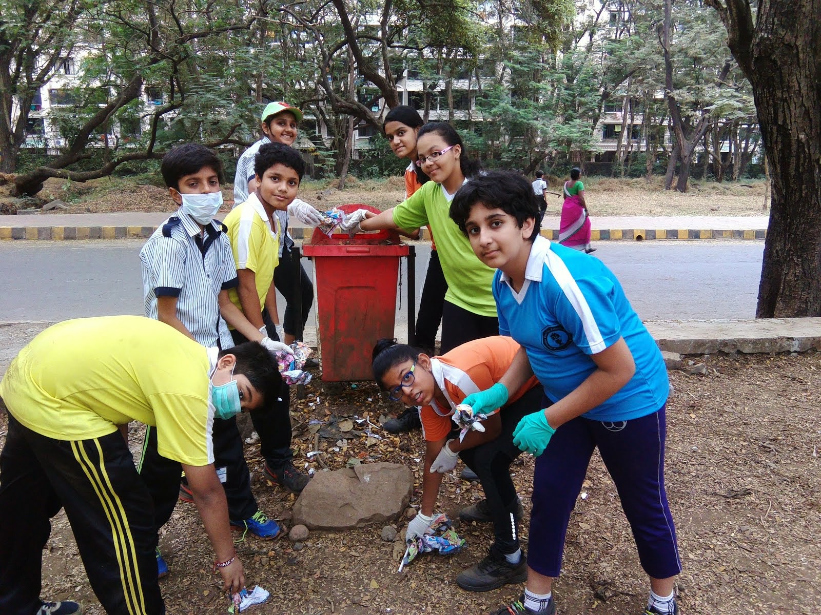 The Rustomjee Cambridge Diaries: Cleanliness drive at National park