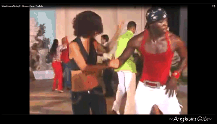 Animation Wallpaper: Animasi Tari Salsa - Gif